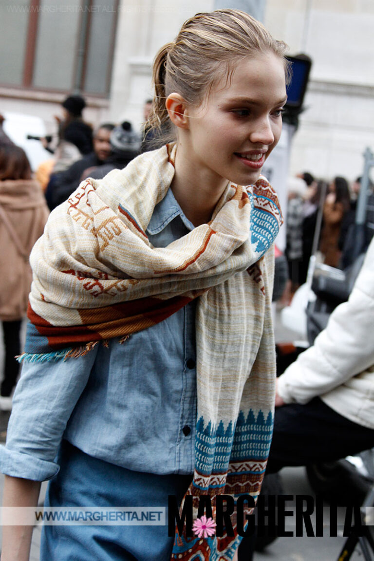 Tendenze denim. Ecco cosa abbiamo imparato dalla top model Sasha Luss ...