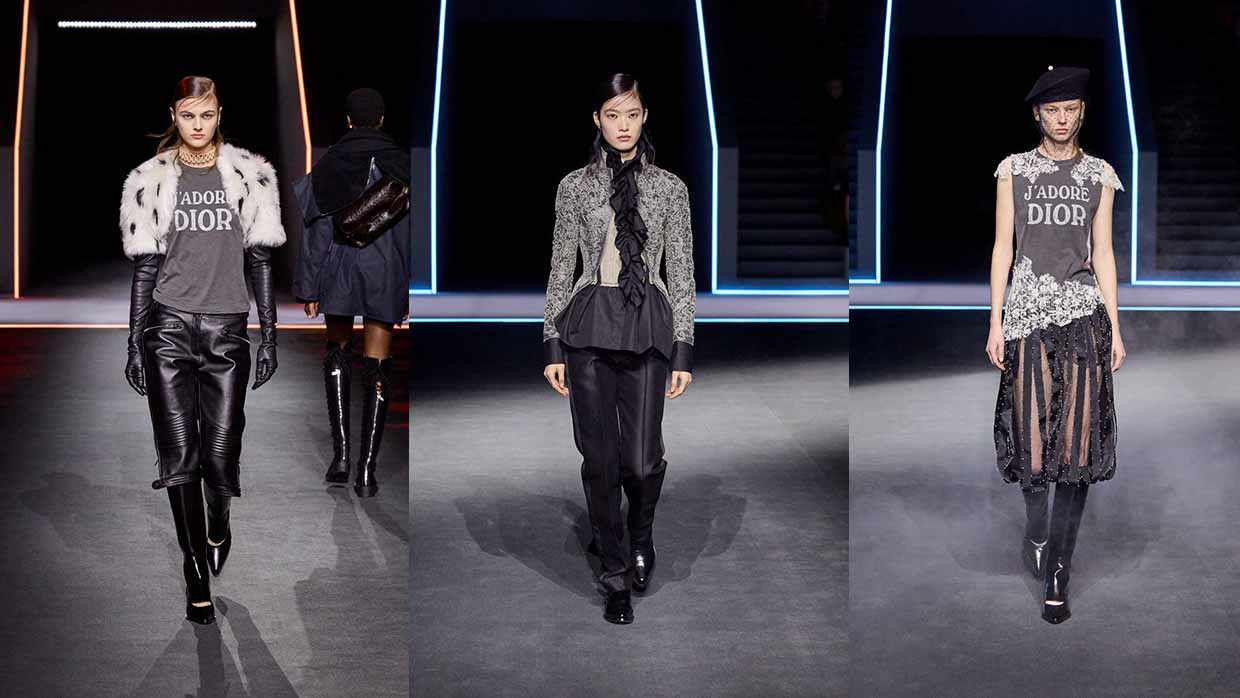 Dior sfilata collezione donna autunno inverno 2025 2026