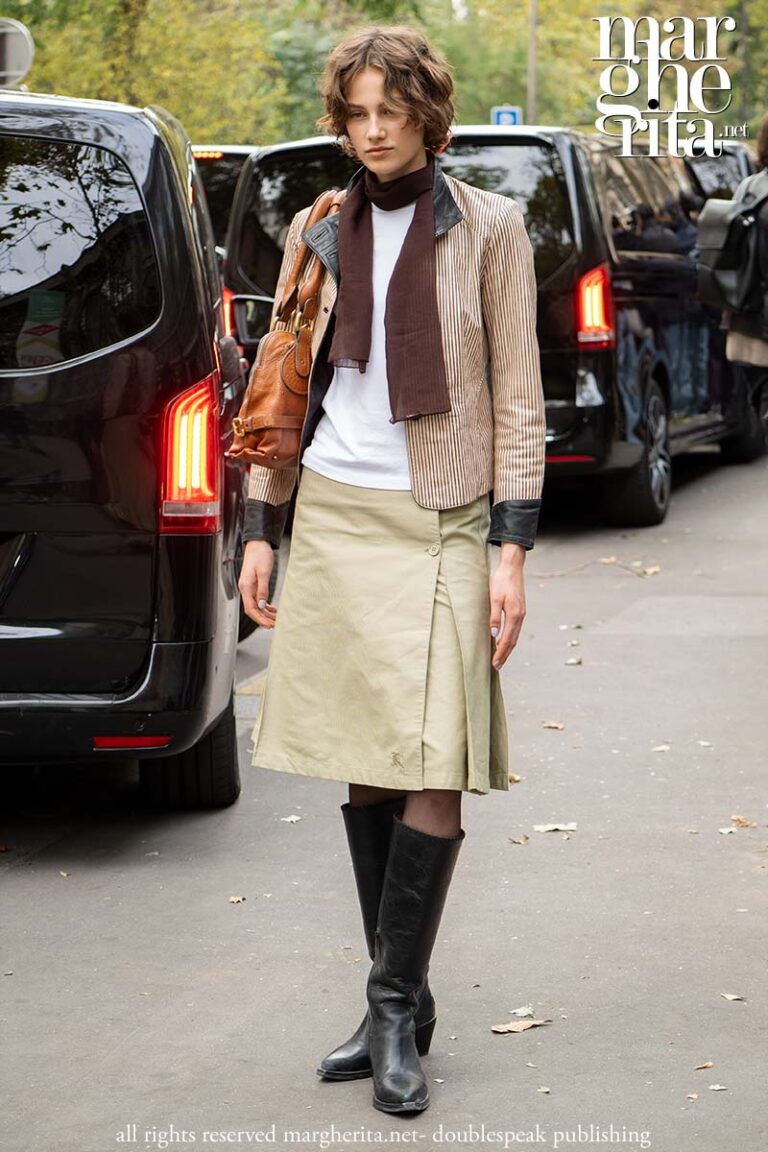 Moda street style inverno 2025 2026 - Gli stivali delle modelle
